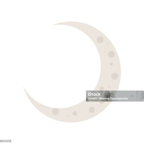 파스텔 색상의 큰 달 풍선과 비행선 어린이 일러스트레이션 귀여운 프린트 벡터 흰색 배경에 격리 개체 그룹에 대한 스톡 벡터 아트