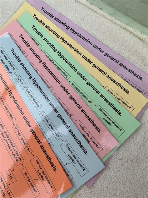 Veterinary Managing Hypotension Under General Anaesthesia Guides Etsy