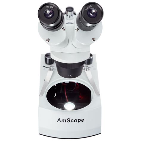 Amscope Se305 Series Compact Multi Lens Stereo Microscope Angled Head