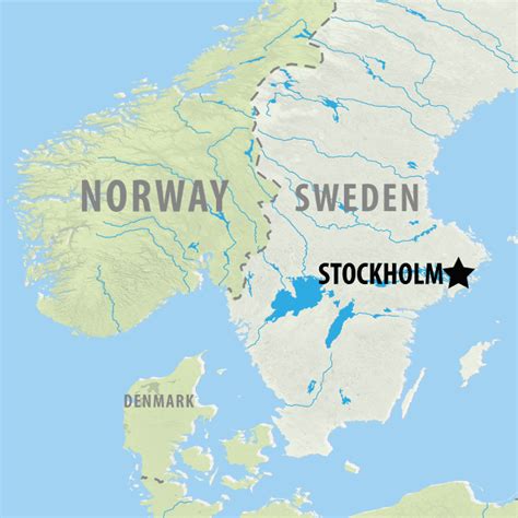 Map Showing Stockholm Sweden Provinces Map Map Of Sweden Provinces