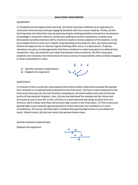 Chapter 7 8 Revision Pdf Argument Learning