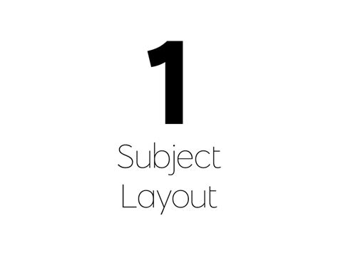 1 Subject Layout 4theloveofpi
