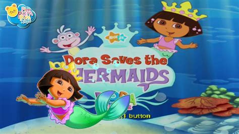 Dora The Explorer Dora Saves The Mermaids Clean Up The Beach