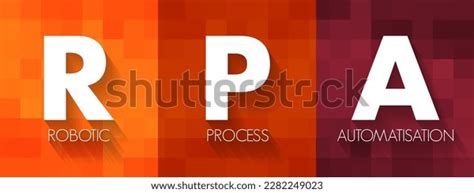 Rpa Robotic Process Automatisation Form Business Stock Vector Royalty Free 2282249023
