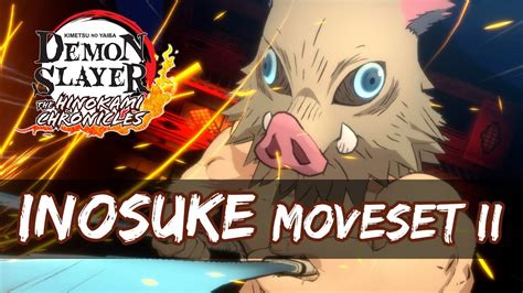 Demon Slayer Dlc Inosuke Moves [the Hinokami Chronicles Dlc No Hud] Youtube