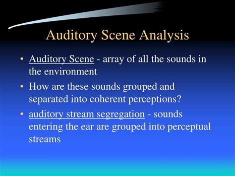 Ppt Auditory Perception Powerpoint Presentation Free Download Id