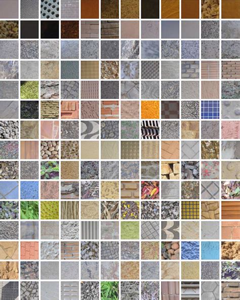 Examples Of Each Texture Class Considered In The Natural Textures