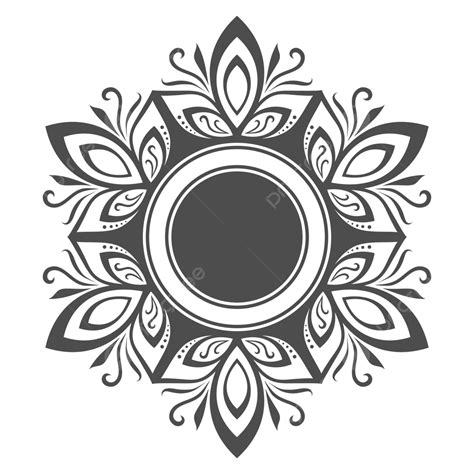 Vintage Luxury Monogram Logo Frame Concept Ornament Line Classic