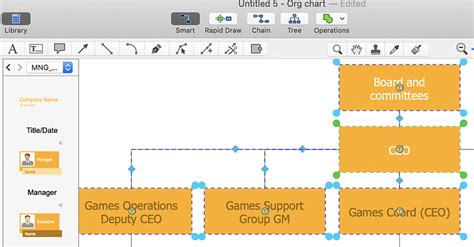 Create A Matrix Organizational Chart ConceptDraw HelpDesk