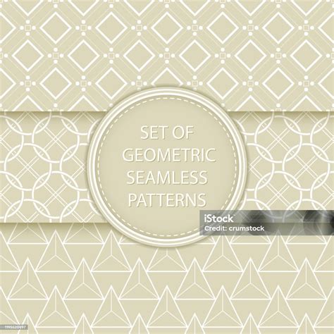 기하학적 원활한 패턴의 편집 올리브 녹색과 흰색 혼합 모양 배경 0명에 대한 스톡 벡터 아트 및 기타 이미지 0명 기하 도형 녹색 Istock