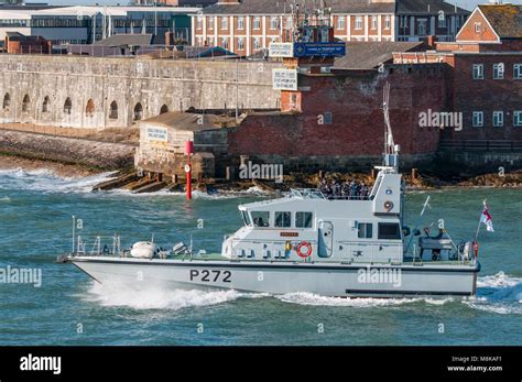 The British Royal Navy P2000 Archer Class Patrol Boat Hms Smiter P272