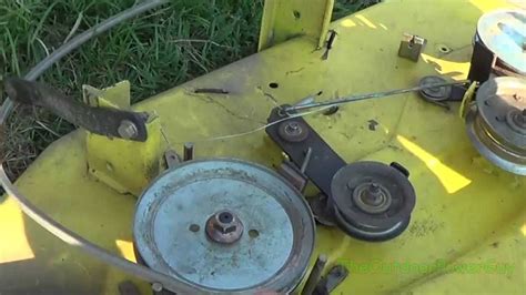 Belt Installation Diagram for John Deere LA115 Lawn Mower