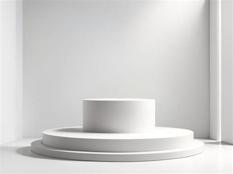 Premium Ai Image Elevating Excellence White Canvas Of Possibilities