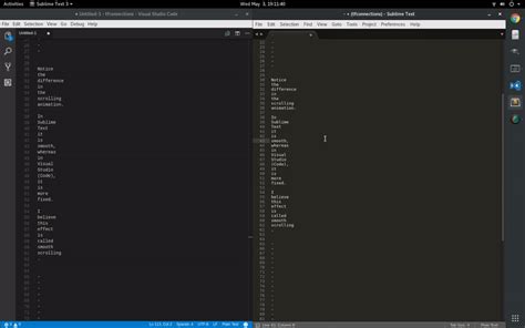 Sublimetext3 Disable Smooth Scrolling Stack Overflow
