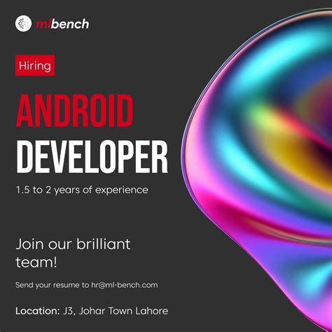 Androiddeveloper Nowhiring Hiringalerts Immediatehiring Ml Bench