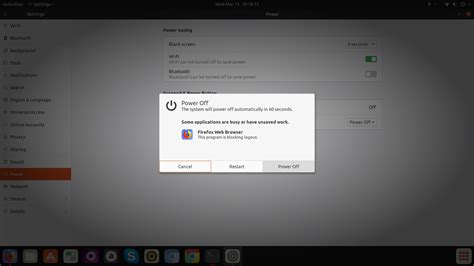 How To Shutdown Ubuntu On The Computer Without Power Button Ask Ubuntu