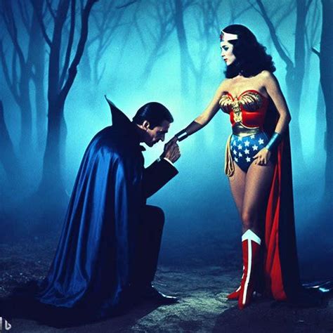 Wonder Woman Meets Dracula 36 By Wondersarah1977 On Deviantart