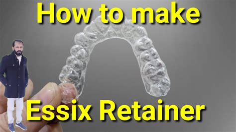 How To Make Essix Retainer How To Finsh An Essix Vacuum Retainer Essix Retainer By Haider