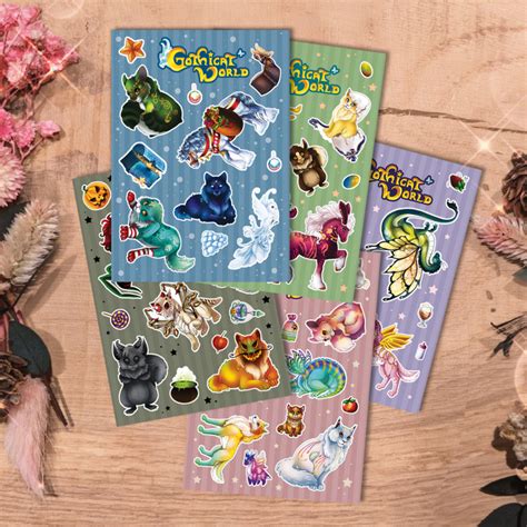 Stickers Sheets Pack 1free