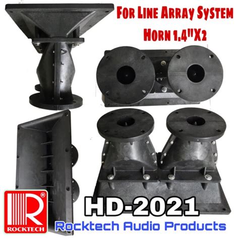 ปากเสียงแหลมคู่ รู 1 4”x2 Line Array Devices ราคา ตัว Shopee Thailand