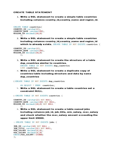 Sql Activities Pdf Table Database Computer Programming