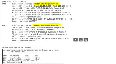 Multiple Mac Address Showing On One Switchport Wired Intelligent Edge