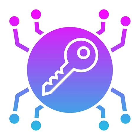 Premium Vector Key Encryption Icon