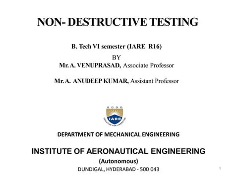 Ndt Ppt Pdf