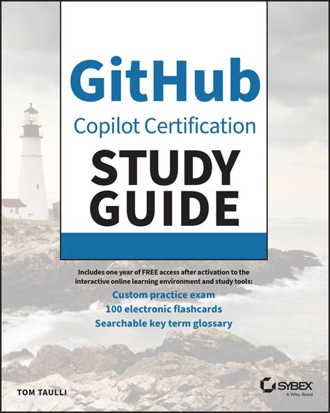 Cover Github Copilot Certification Study Guide Book