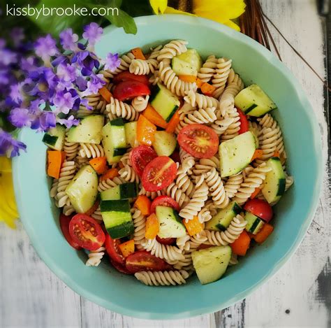 Vegetable Brown Rice Pasta Salad
