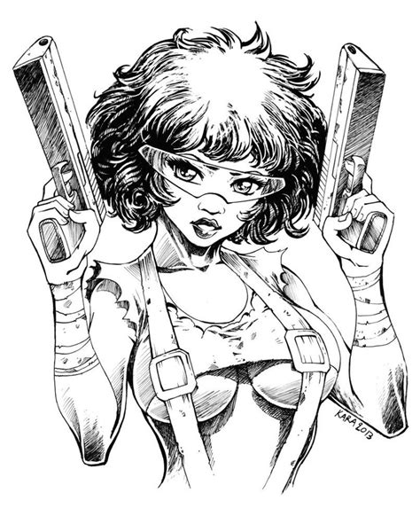 Sexy Pin Up Girl Coloring Pages Adult Sketch Coloring Page