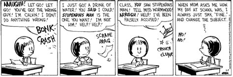 Calvin And Hobbes Use Superpowers To Fight Back To School The