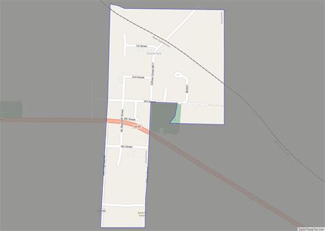 Map Of Grand Pass Village Thong Thai Real