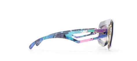 Claudia Carlotti Rectangular Certified Vintage Sunglasses Kings Of Past