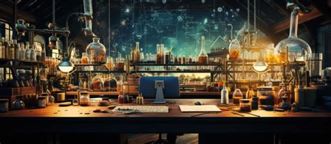 Premium Ai Image Chemistry Lab Office Generate By Ai