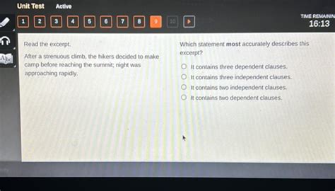 Unit Test Active TME StudyX