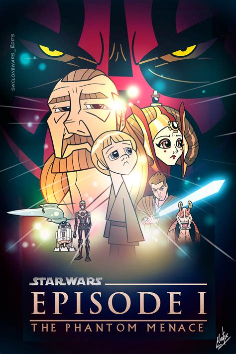 The Phantom Menace Poster By Eliastuk On Deviantart