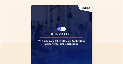 Jit Support Tool Implementation Checklist 314e