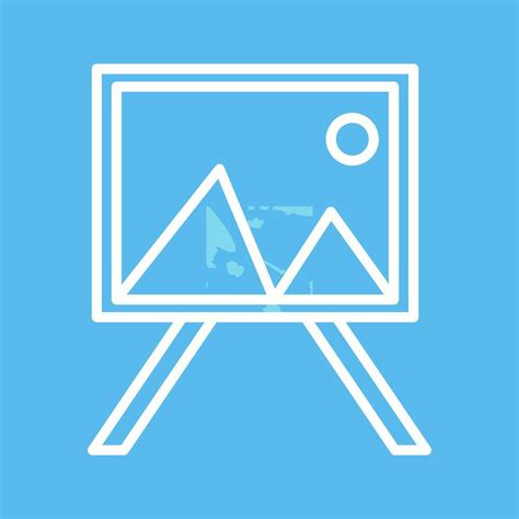 Painting Of Canvass Vector Icon 40108551 Vector Art At Vecteezy