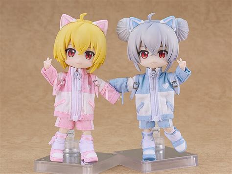 Nendoroid Doll Outfit Set Subculture Fashion Tracksuit Pink Good