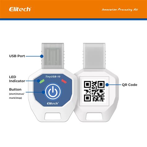 Tiny Temperature Data Logger Elitech Technology Inc