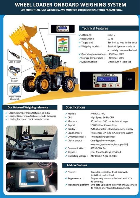 Wheel Loader Weighing System System Dumper Truck Gps Tracking