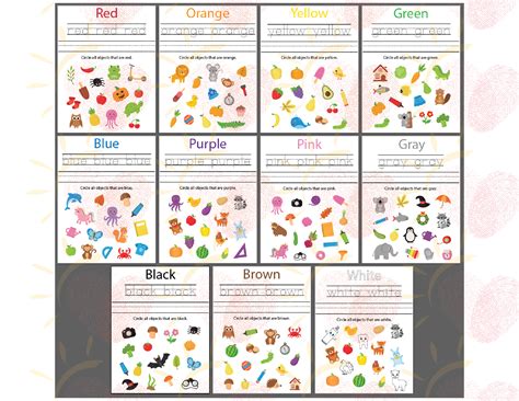 Preschools For Objects That Are Pink