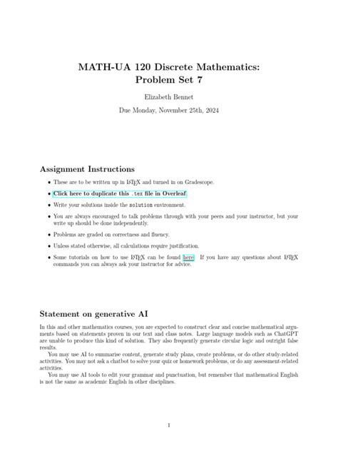problem set 7 pdf variance random variable