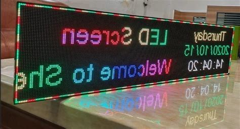 Led Programmable Shop Moving Scrolling Message Display Board P25 Led