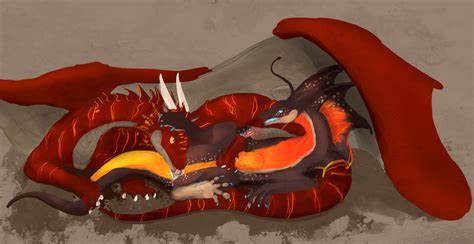 Rule 34 Animal Genitalia Cloaca Dragon Feet Frill Handjob Licking