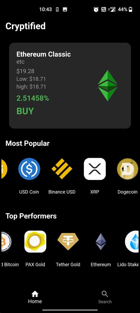 Github Sinjinxjohncryptified A Crypto Tracker Application Built Using Flutter And Api