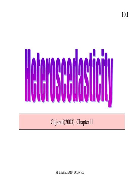 heteroscedasticity pdf heteroscedasticity ordinary least squares