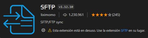 Juan Barrós Pazos Visual Studio Code Configuracion SFTP JSON