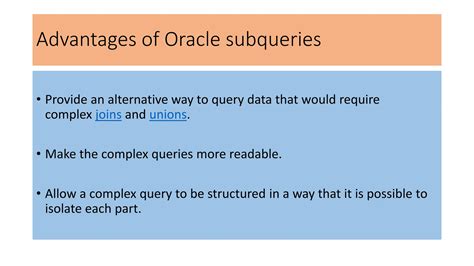 Oracle Sub Queries For Interview Preparation Pptx Databases